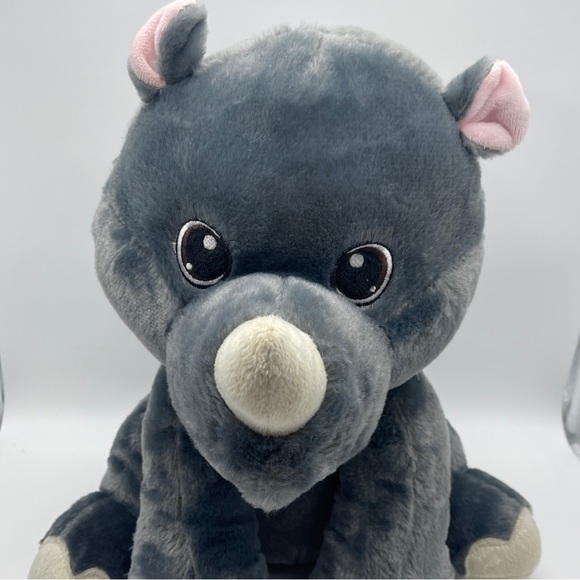 Kellytoy | Toys | Kellytoy Big Gray Rhino 4 Stuffed Plush Animla Soft ...